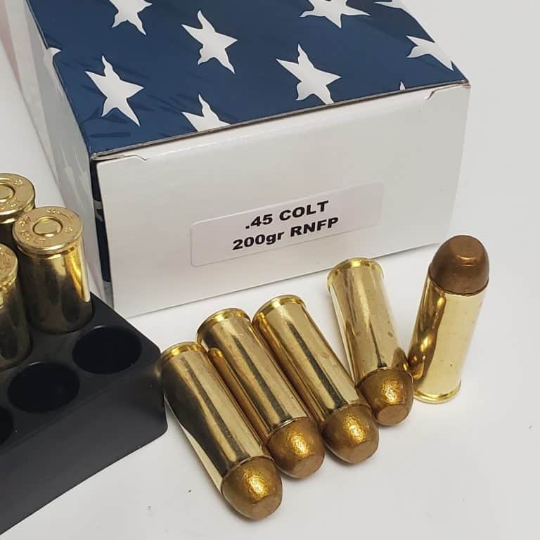 .45 Colt-200 gr SWC-New Brass-100 Rounds-Perfect For Cowboy Action-Made ...