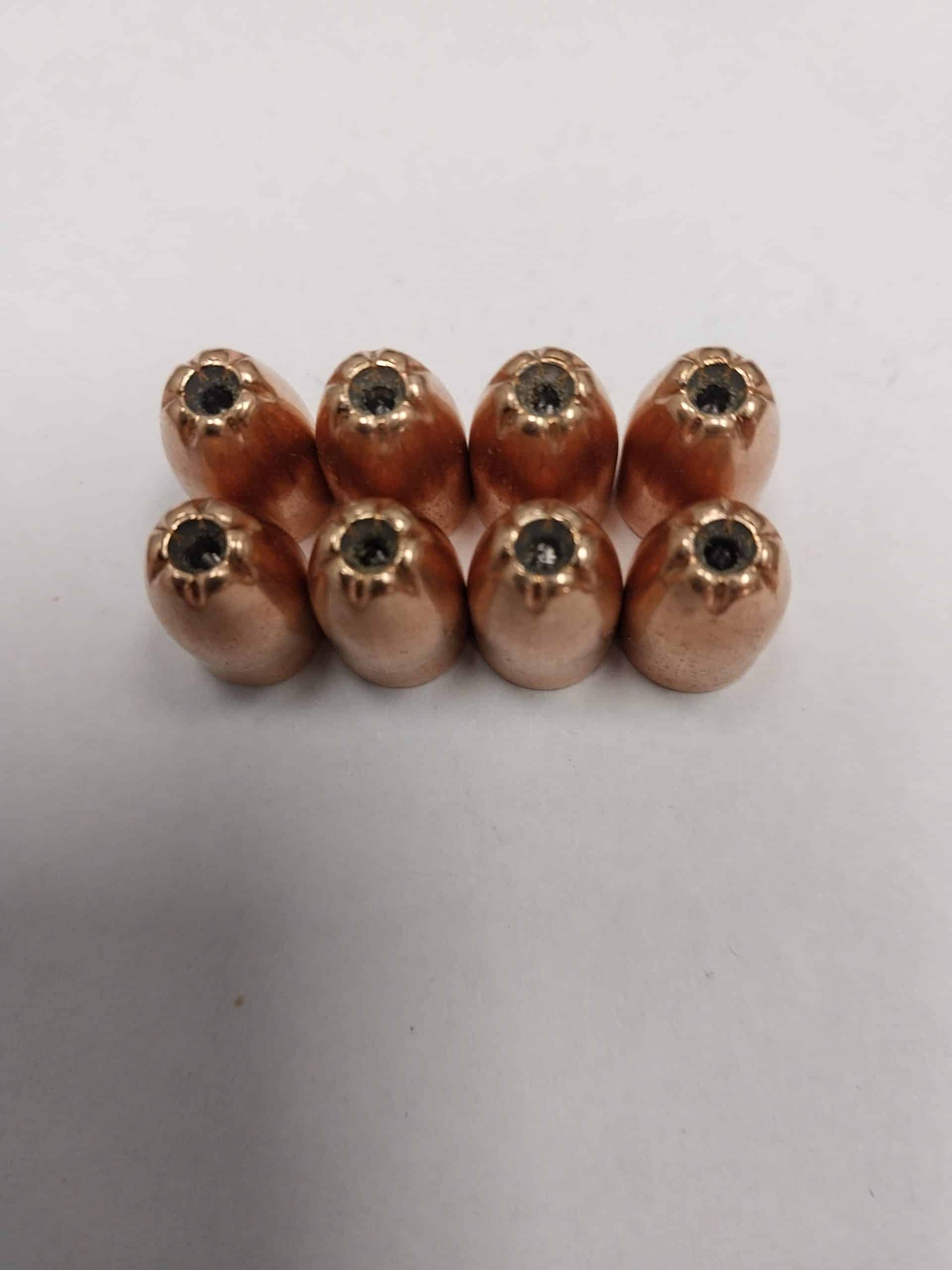 9mm, 115 grain, JHP Bullets, ZERO Brand, 500 per box - Green Country Ammo