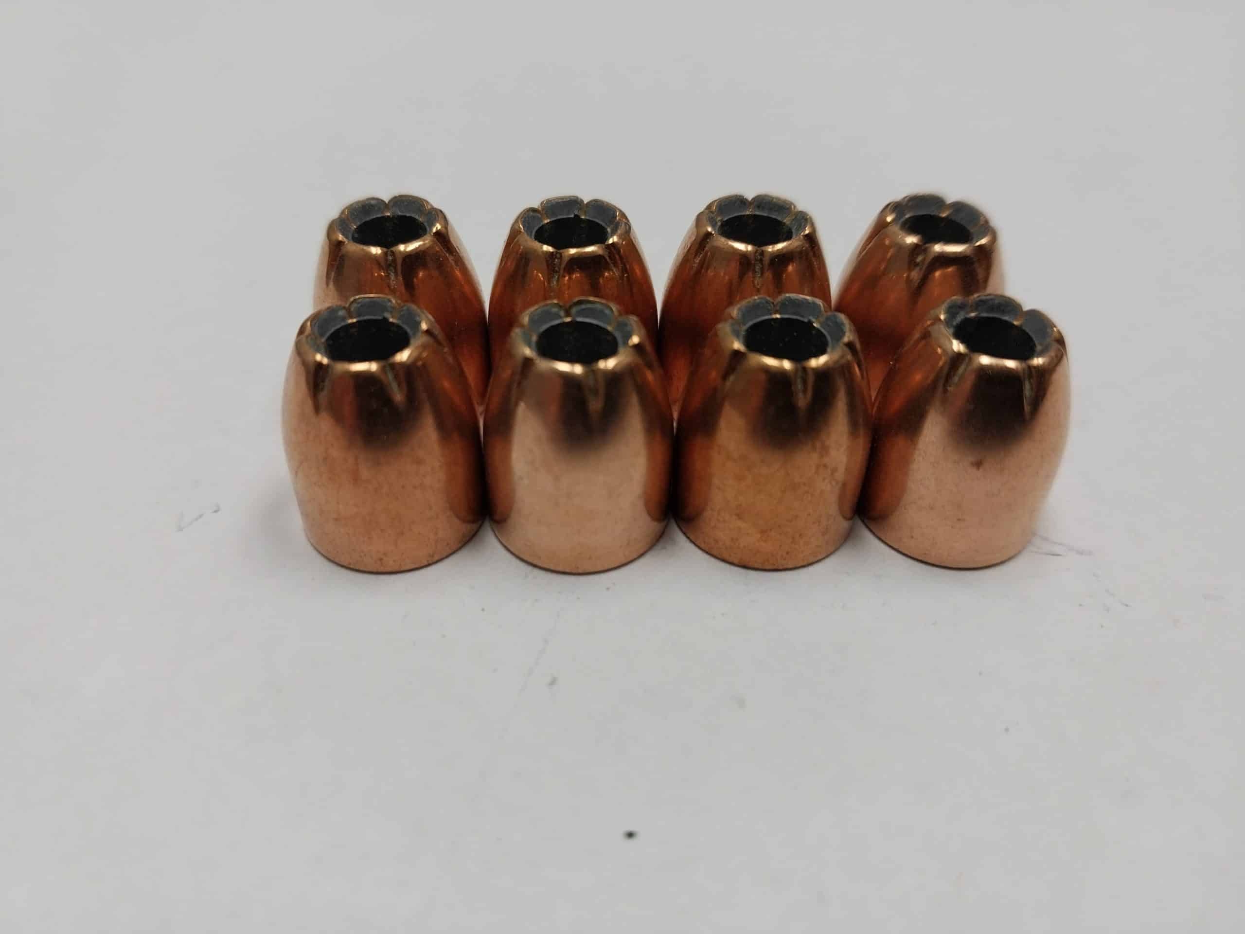 .45 Caliber, 185 grain, Jacketed Hollow Point (JHP), Zero Bullets 500 ...