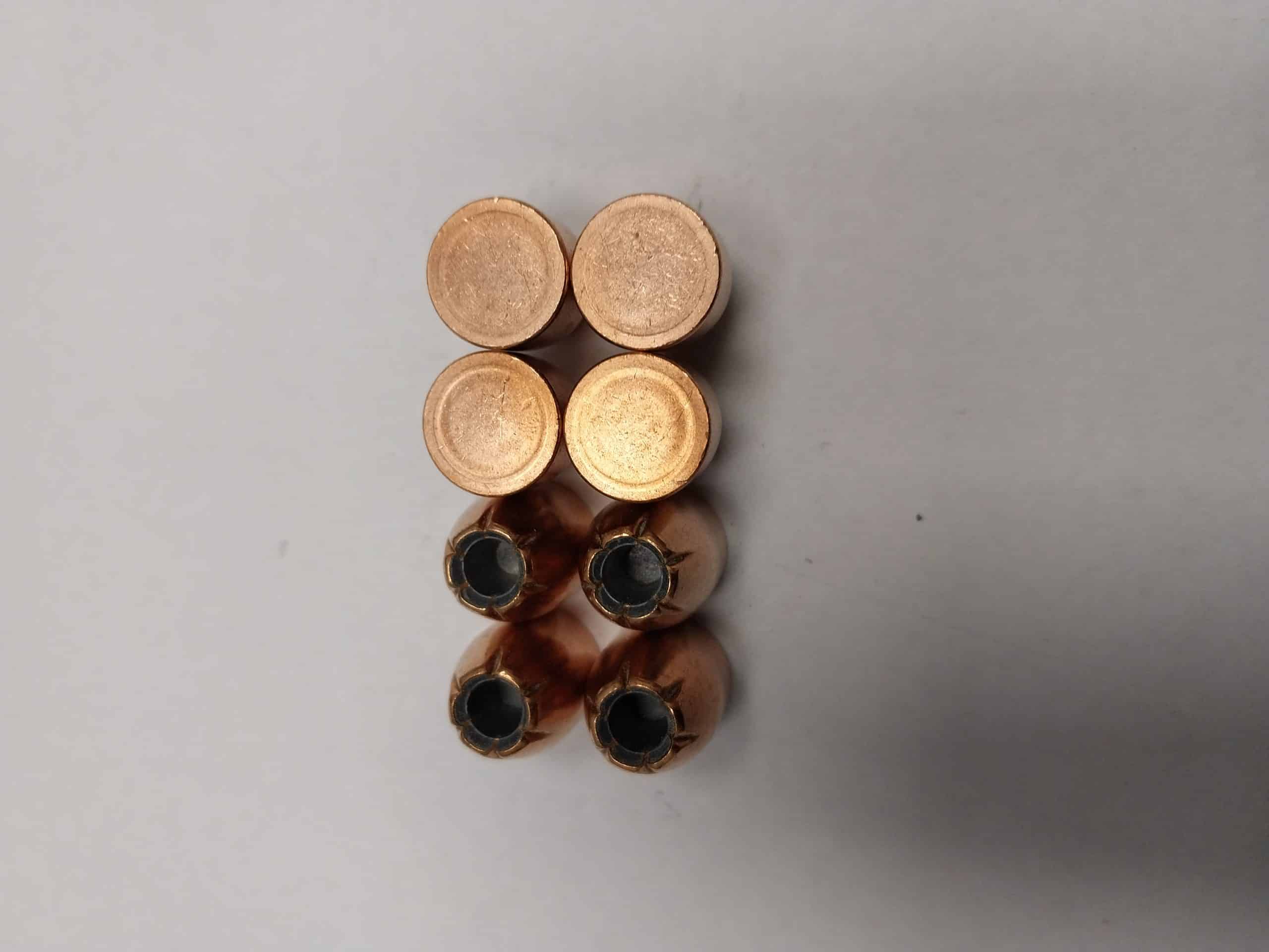 .45 Caliber, 185 grain, Jacketed Hollow Point (JHP), Zero Bullets 500 ...