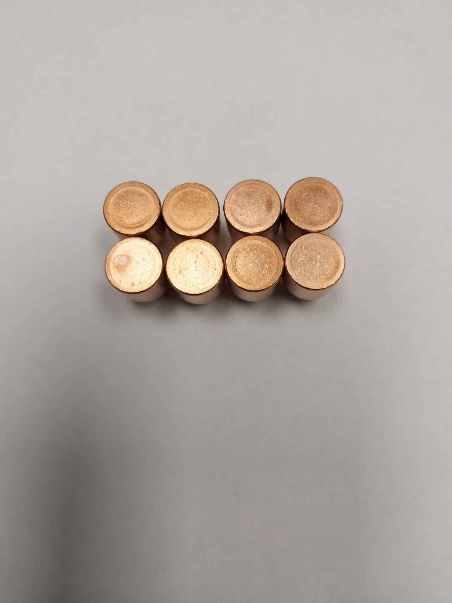 .45 Caliber, 230 grain, Jacketed Hollow Point (JHP), Zero Bullets 500 per box - Green Country Ammo